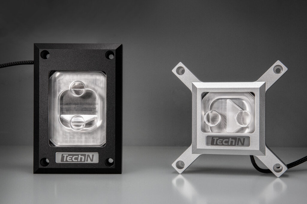 TechN presents high-end CPU water coolers for AMD AM4, Intel LGA 1200 ...
